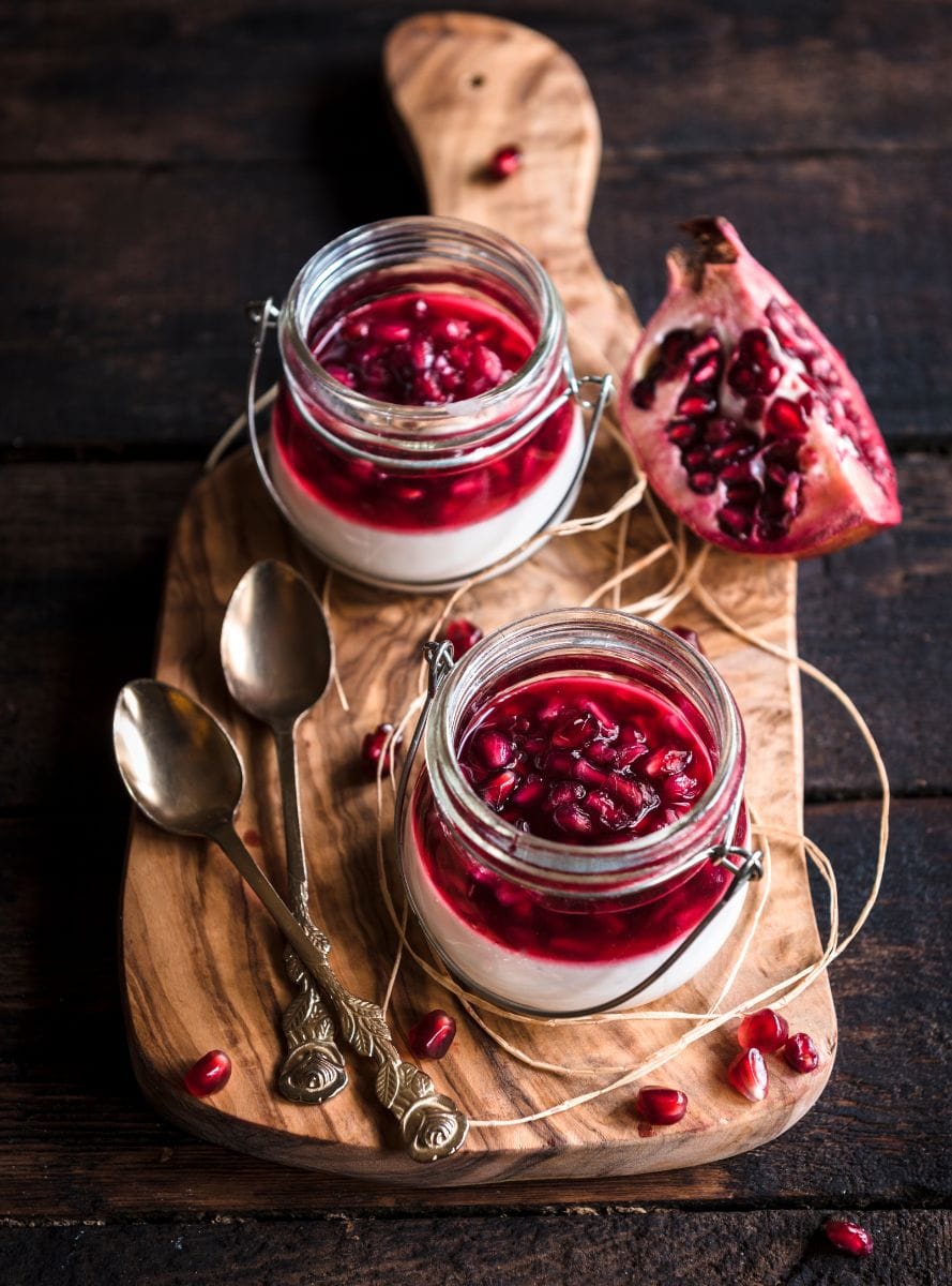 Gordon Ramsay's Pomegranate Panna Cotta Recipe